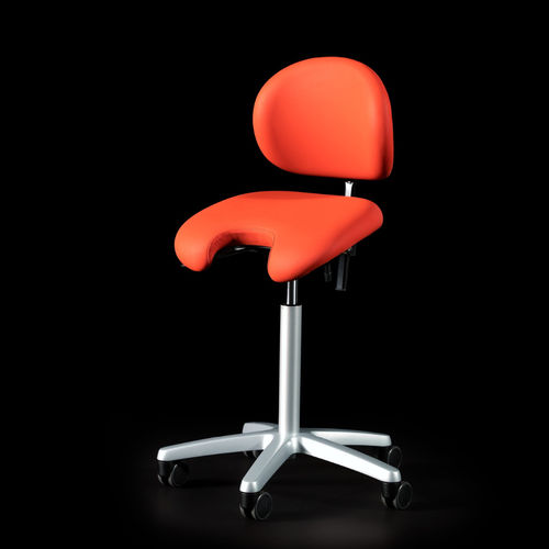 Mobile doctor's chair - XO Care - height-adjustable