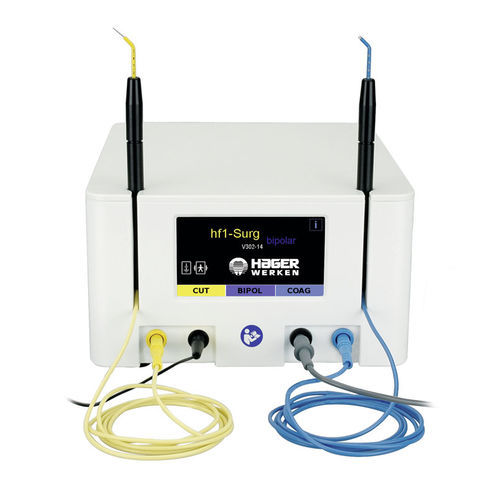 Bipolar cutting electrosurgical unit - hf1 Surg® - Hager & Werken ...