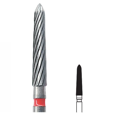 Dental burr - TC284K - Edenta - tungsten carbide / cutting
