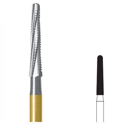 Endodontic burr - C269GKS - Edenta - diamond / diamond / cross-cut