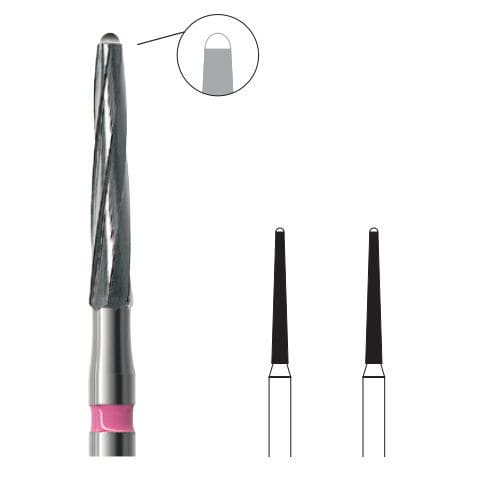 Endodontic burr - H152 - Edenta - stainless steel / conical