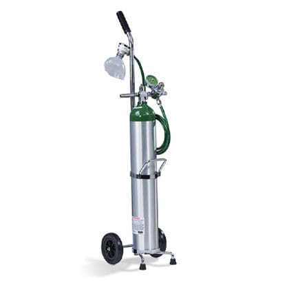 Oxygen cylinder cart - 1538 - Porter Instrument - emergency / transport ...