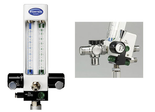 Double flow meter - MXR-3000 - Porter Instrument - oxygen / nitrous ...