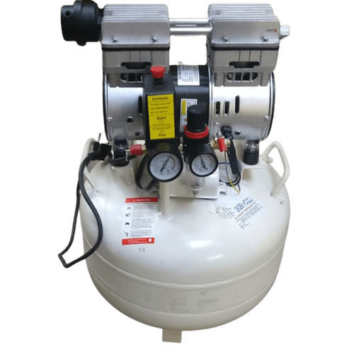 Dental air compressor - Navadha Enterprises - oil-free / silent