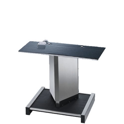 Work table - VARIO - REITEL Feinwerktechnik - rectangular / electric