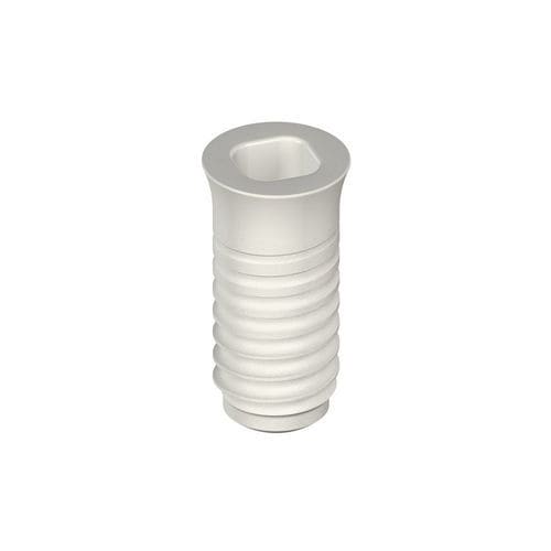 Cylindrical dental implant - PURE - Institut Straumann - ceramic / straight