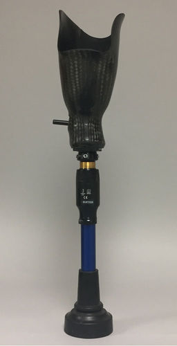 Transtibial prosthetic socket - Boston Orthotics + Prosthetics