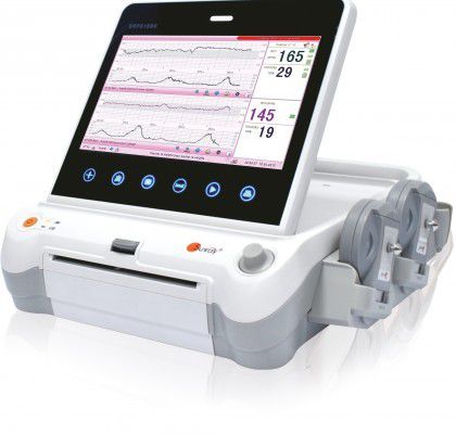 FHR fetal monitor - MONITOB6xxx - Vivaltis - twin FHR / TOCO / with printer