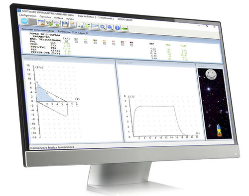 Spirometry software - W20s - SIBELMED - analysis / management / printing