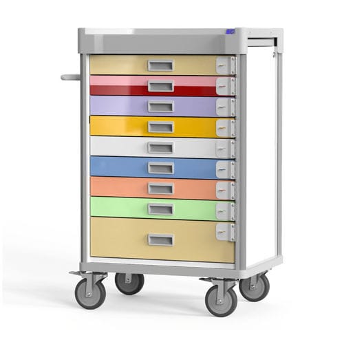 Medical cart - MX Series - Bailida - emergency / for defibrillator ...