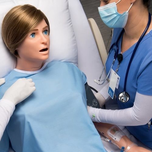 Comprehensive patient simulator - SUSIE® S2400 - Gaumard - auscultation ...