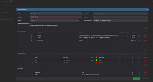 Diagnostic software - ARK AI - PaxeraHealth Corp - training / modeling ...