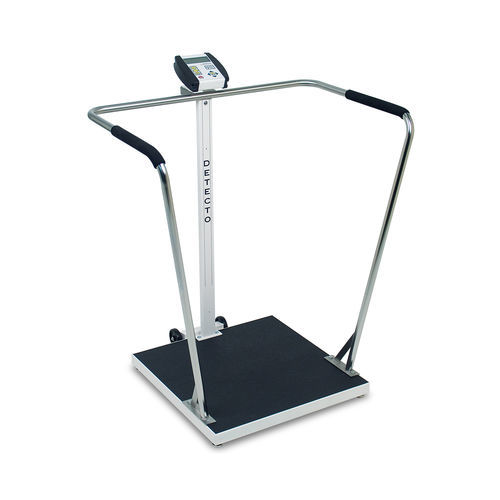 Electronic patient weighing scale - 6856 - DETECTO - with LCD display ...