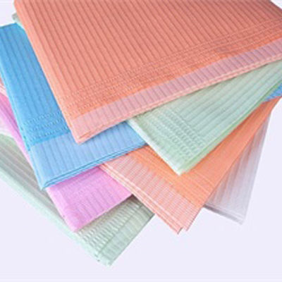 Single-use medical bib - Anqing Kangmingna Packaging - adult / blue / green