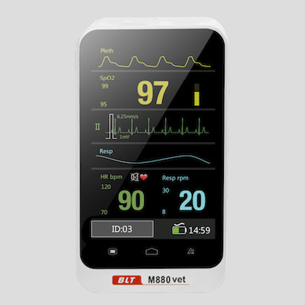 Handheld patient monitor - M880 Vet - Guangdong Biolight Meditech ...