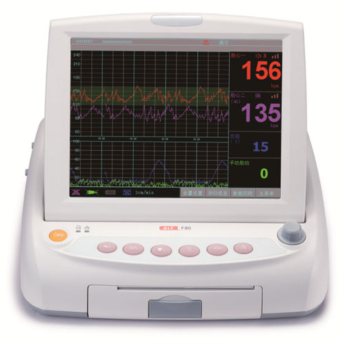 Twin FHR fetal monitor - F80 - Guangdong Biolight Meditech - FHR / MECG ...