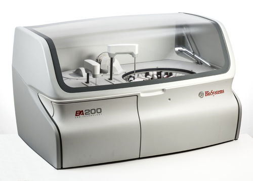 Automatic biochemistry analyzer - 200 tests/h | BA200 | 83200 ...