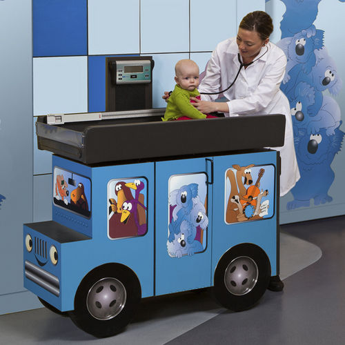 Pediatric examination table - 7844 - Clinton Industries - manual ...