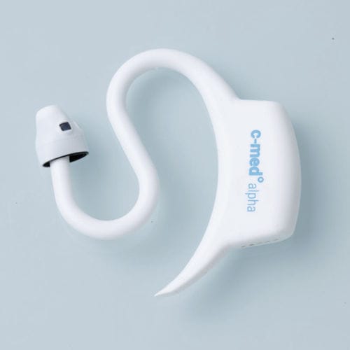 Portable vital signs monitor - c-med° alpha + Health° App - cosinuss ...