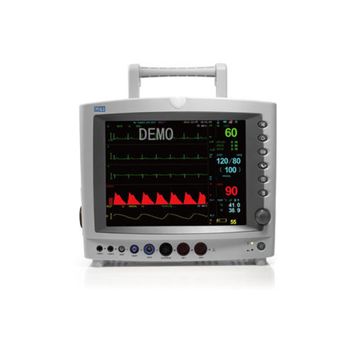 Trolley-mounted patient monitor - G3D - General Meditech - portable ...