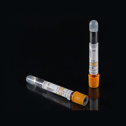Cylindrical collection tube - Accelerator - Jiangsu Kangyou Medical Instrument - blood / serum ...