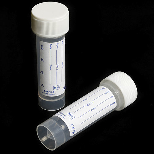 Polypropylene sample container - 409205FL - Medline Scientific - with ...