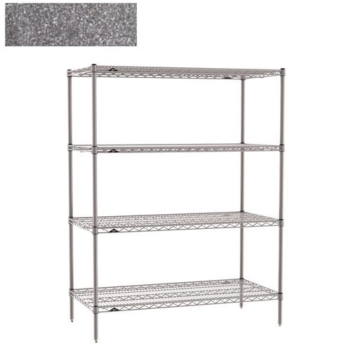 4-shelf shelving unit - Super Erecta - InterMetro - for container ...