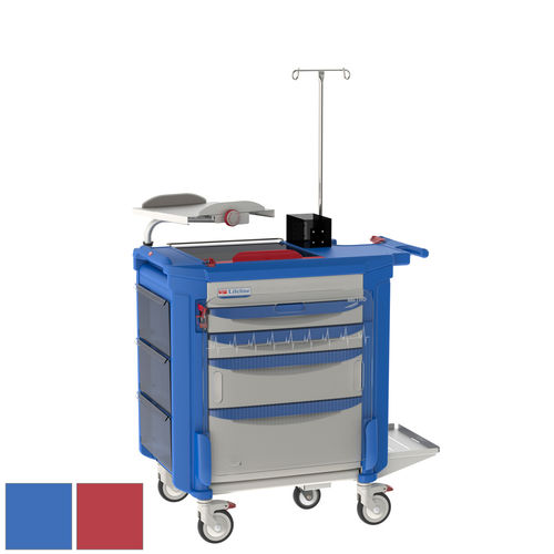 Medical trolley - LECCRP3 - InterMetro - for defibrillator / infection ...
