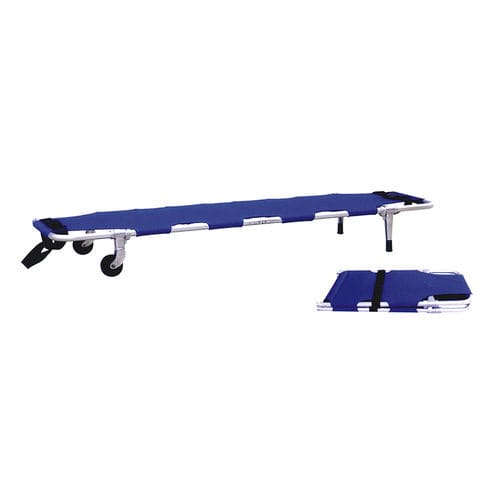 Emergency stretcher - SMD-130301 - Suzhou SunMed - folding / aluminum