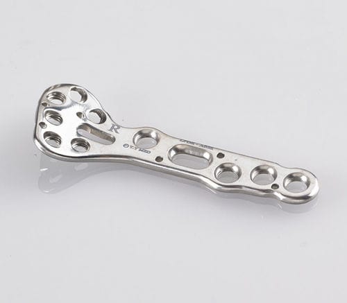 Radius compression plate - Taeyeon Medical - distal / locking / metallic