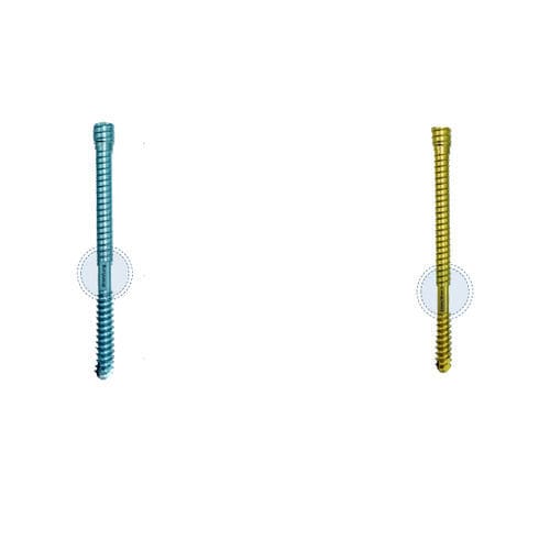 Femur compression bone screw - TDM - headless / metallic