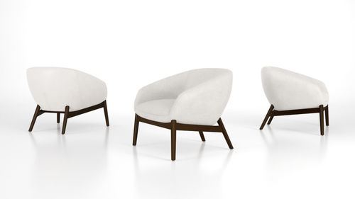 Chair with armrests - Padua - Kwalu