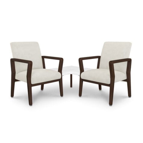 Waiting room table - Carrara - Kwalu - corner / bariatric