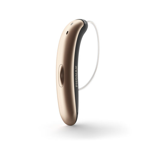 RIC hearing aid - Slim™ - Phonak - rechargeable / bluetooth®