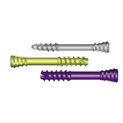 Hand compression bone screw - HANDMOTION - Newclip Technics - cannulated / metallic / cortical