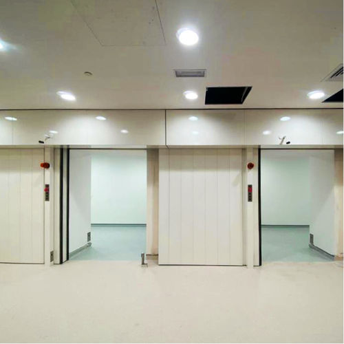 Radiation protection door - DIB Radioprotection - for radiation therapy ...