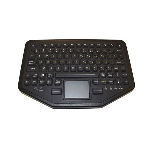 Medical keyboard with touchpad - BT-870-TP - IKEY - silicone / silicone ...