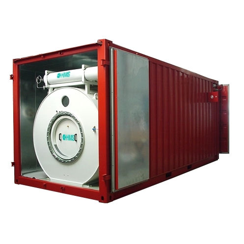 Decompression hyperbaric cabin - Hyperbaric Modular Systems - containerized / multiplace
