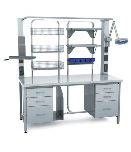 Work table - Sclessin Productions - medical instrument packing ...