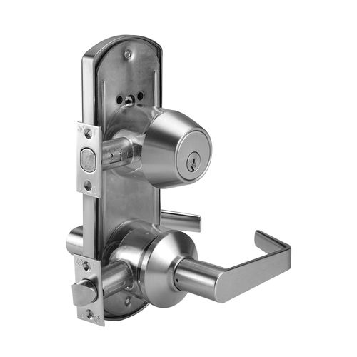Hospital door lock - J300 - dormakaba - mechanical