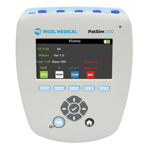 Vital sign patient simulator - PatSim 200 - RIGEL Medical - monitor ...