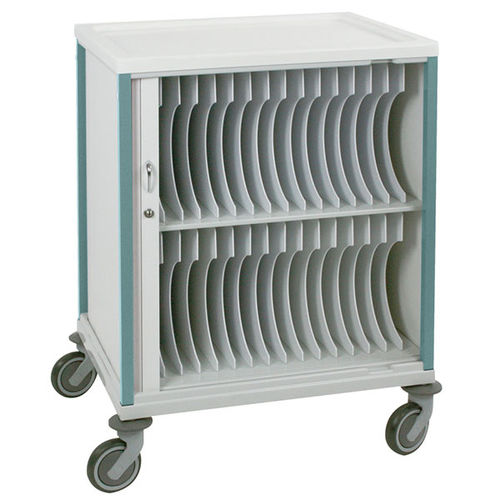 Medical trolley - PRATICIMA - for medical records / storage / with ...