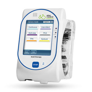 1-way infusion pump - Sapphire™ - Q-Core - emergency / continuous / PCA