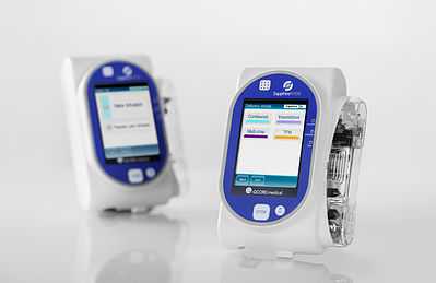 1-channel infusion pump - SapphireH100 - Q-Core - ambulatory / adult