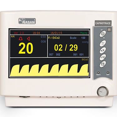 Portable multi-parameter monitor - Capnotrace - Nasan Medical ...