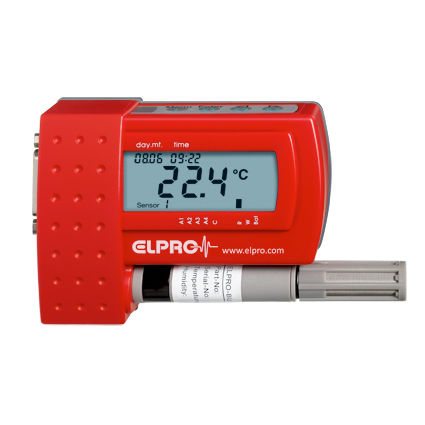 Temperature data-logger - ECOLOG TH1 - ELPRO-BUCHS AG - humidity / 2 ...