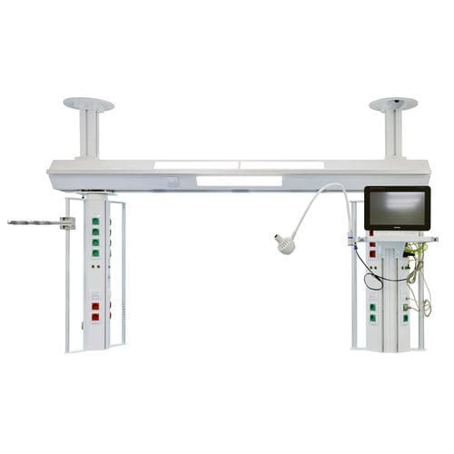 Supply beam system - Athos - Sostel - ceiling-mounted / intensive care ...