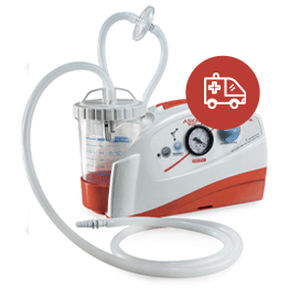 Battery-operated surgical suction pump - Askir 118 basic - CA-MI - portable
