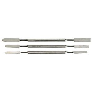Dental spatula - 211-216 - R&S - double-ended / stainless steel