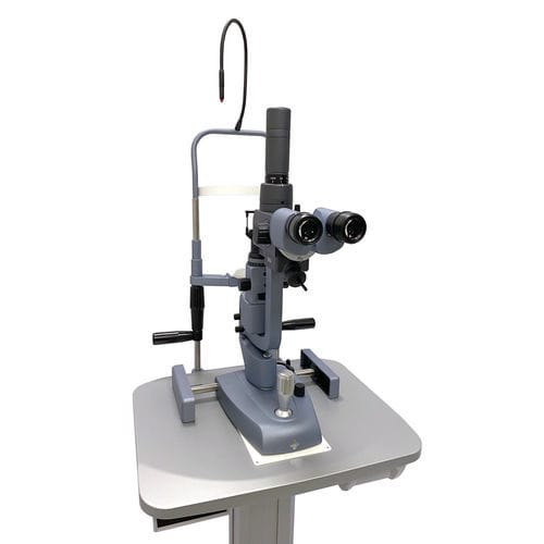 Table slit lamp - LaserLink Integrated Slit Lamp - LIGHTMED Corporation